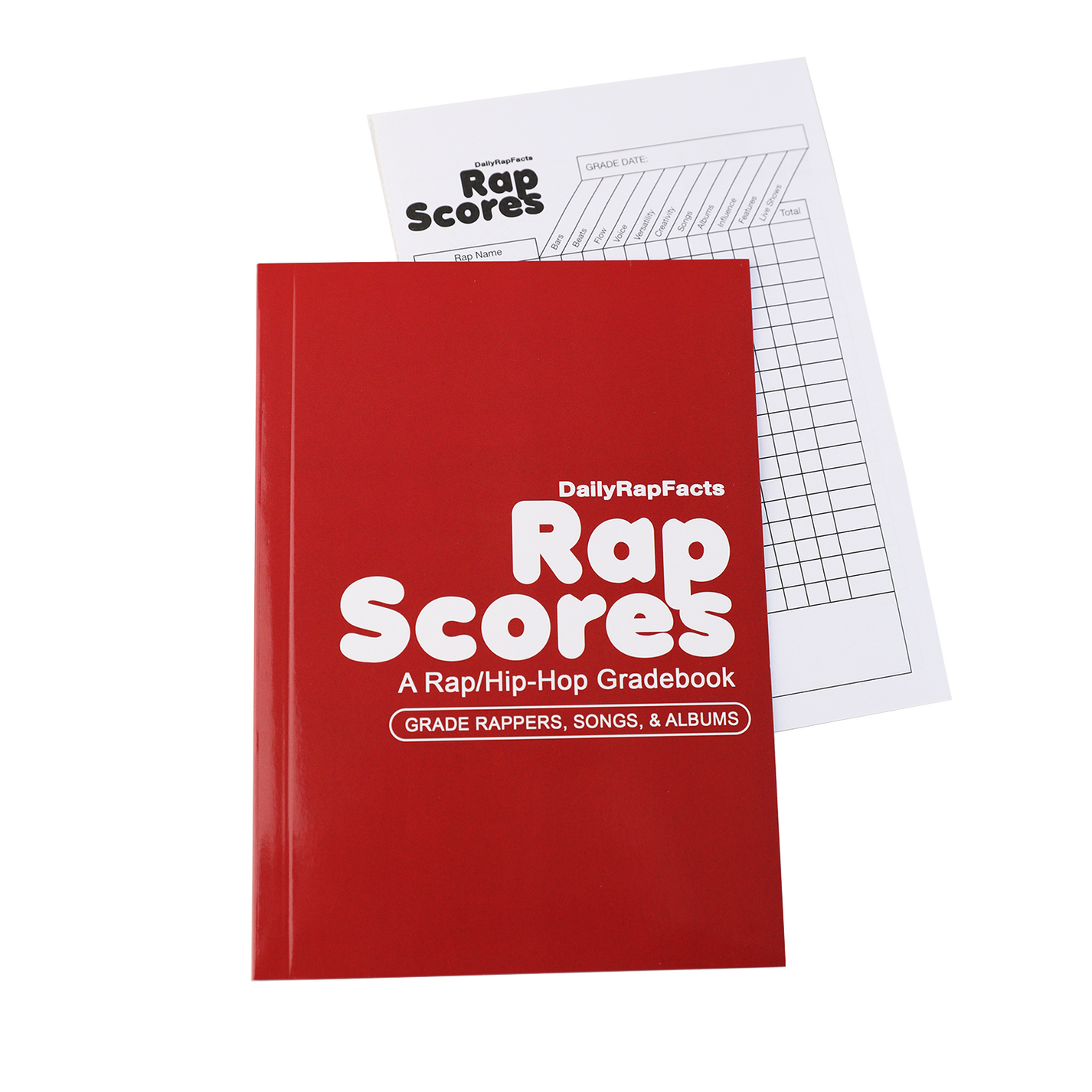 Rap Scores: A Rap/Hip-Hop Gradebook | DailyRapFacts Store