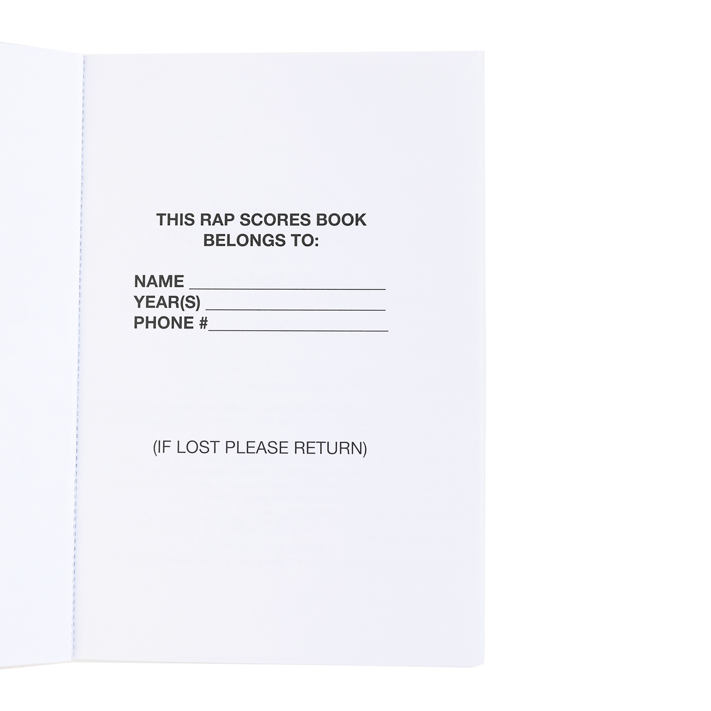 Rap Scores: A Rap/Hip-Hop Gradebook | DailyRapFacts Store